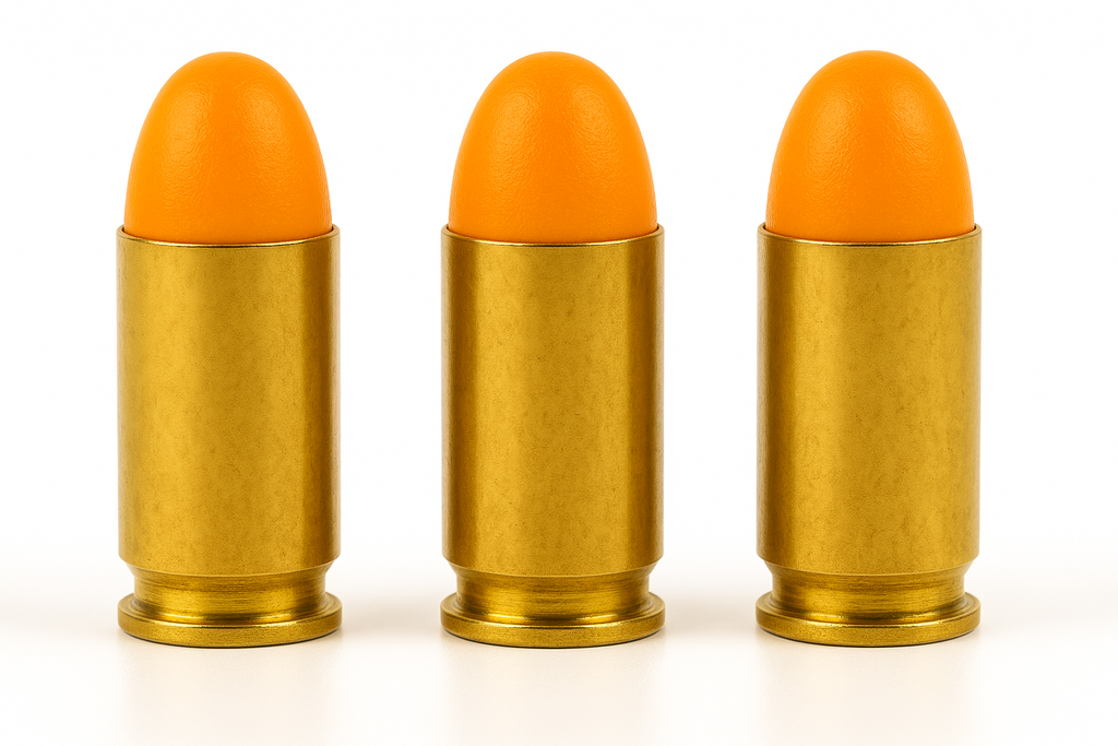 SnapPoint® Weighted Dummy Rounds | Real-Weight Snap Caps for Dry Fire